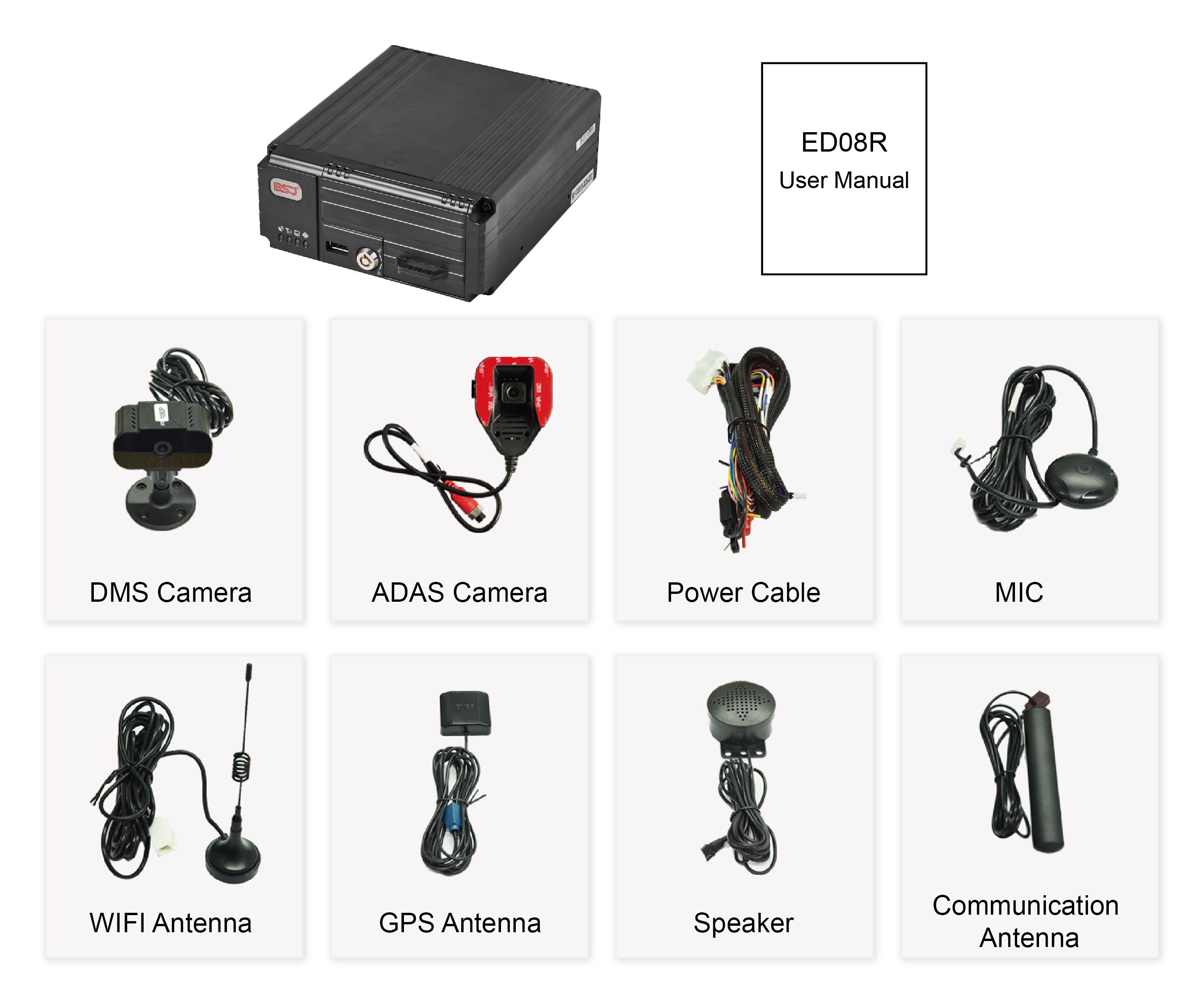 ED08R AI-Powered MDVR